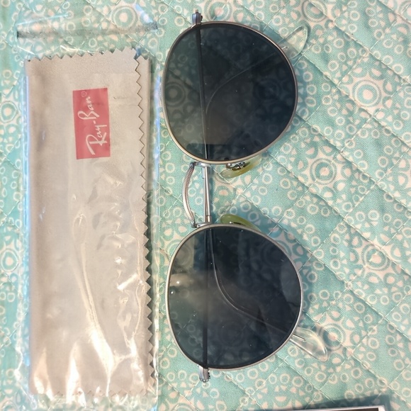 Ray-Ban | Accessories | Rayban Special Series Silver Round Rims Glasses ...